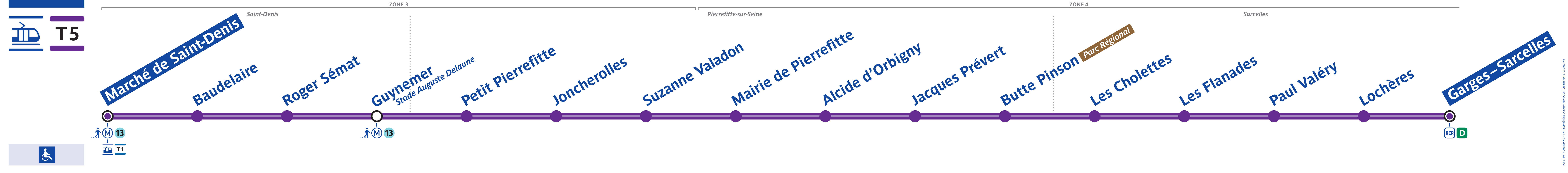 Tramway ligne T5 : plan, arrêts et horaires en temps réel