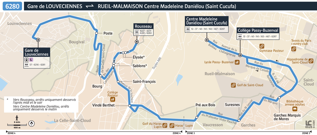 Bus Line : map, stops, and real-time schedules | Bonjour RATP