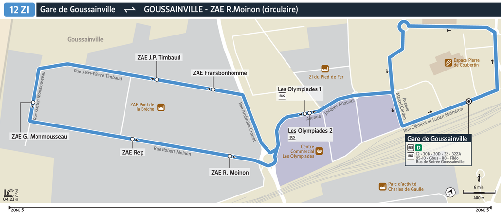 Bus Line : map, stops, and real-time schedules | Bonjour RATP