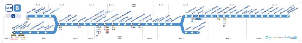 RER Ligne b : plan, arrêts et horaires en temps réel | Bonjour RATP