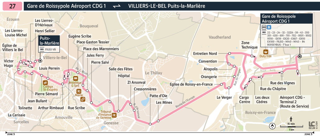Bus Line : map, stops, and real-time schedules | Bonjour RATP