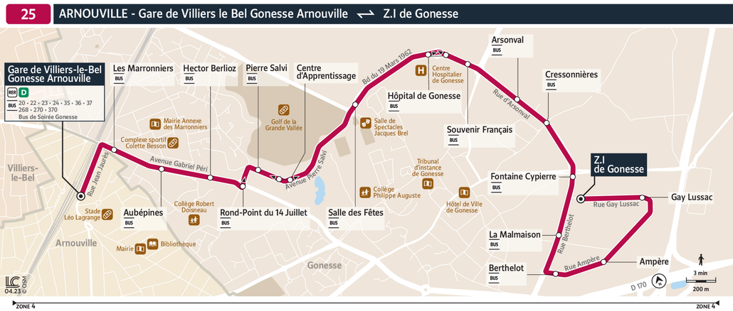 Bus Line : map, stops, and real-time schedules | Bonjour RATP