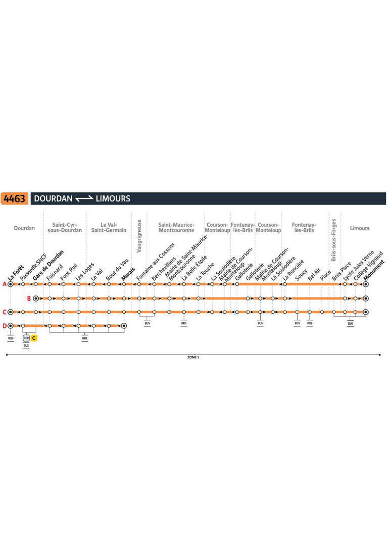 Bus Line : map, stops, and real-time schedules | Bonjour RATP