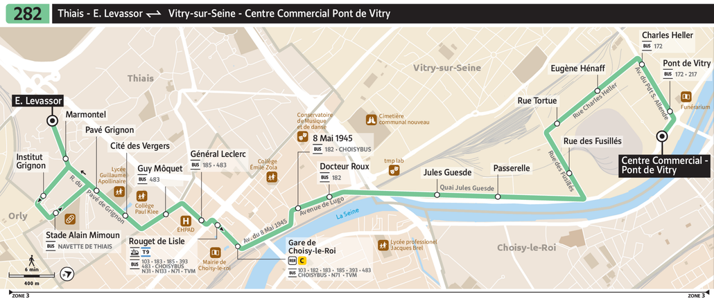 Bus Line : map, stops, and real-time schedules | Bonjour RATP