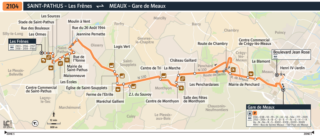 Bus Line : map, stops, and real-time schedules | Bonjour RATP