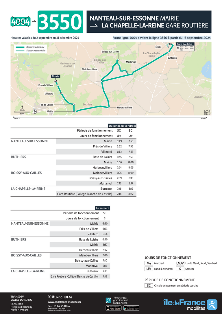 Bus Line : map, stops, and real-time schedules | Bonjour RATP