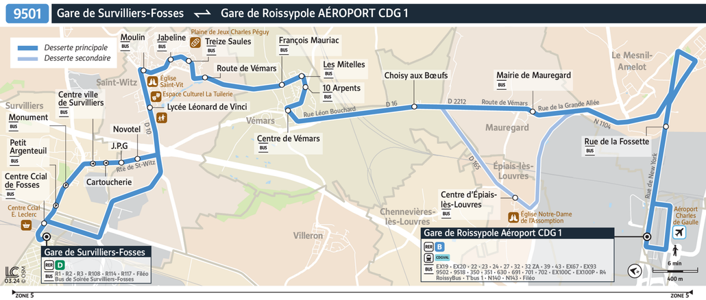 Bus Line : map, stops, and real-time schedules | Bonjour RATP