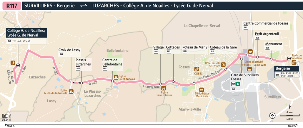 Bus Line : map, stops, and real-time schedules | Bonjour RATP