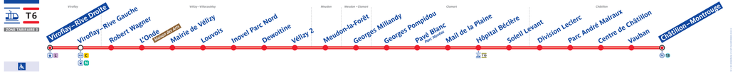 Tramway Line t6: map, stops, and real-time schedules | Bonjour RATP